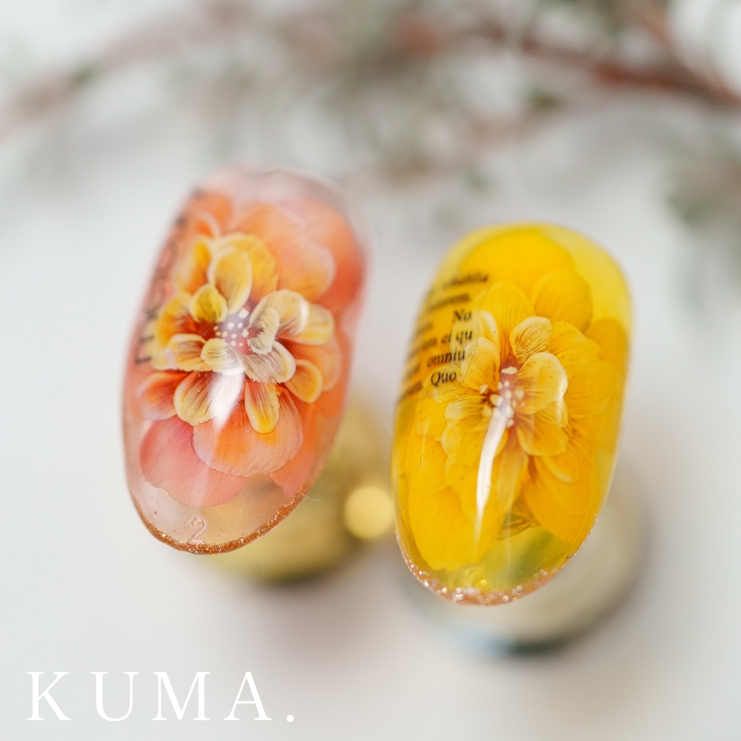 フラワーネイルのいろいろ。 – Orso NAIL STORE